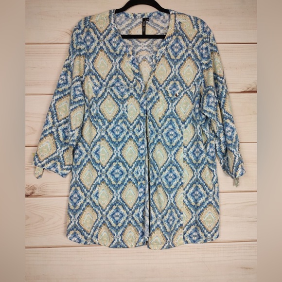 Cathy | Tops | Cathy Women X Tunic Top Plus Size Loose Comfy Armpit To ...